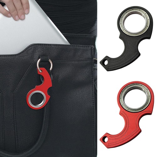 Stress-relieving Keychain Spinner Kids Fidget Pocket-sized Metal Heavy ...