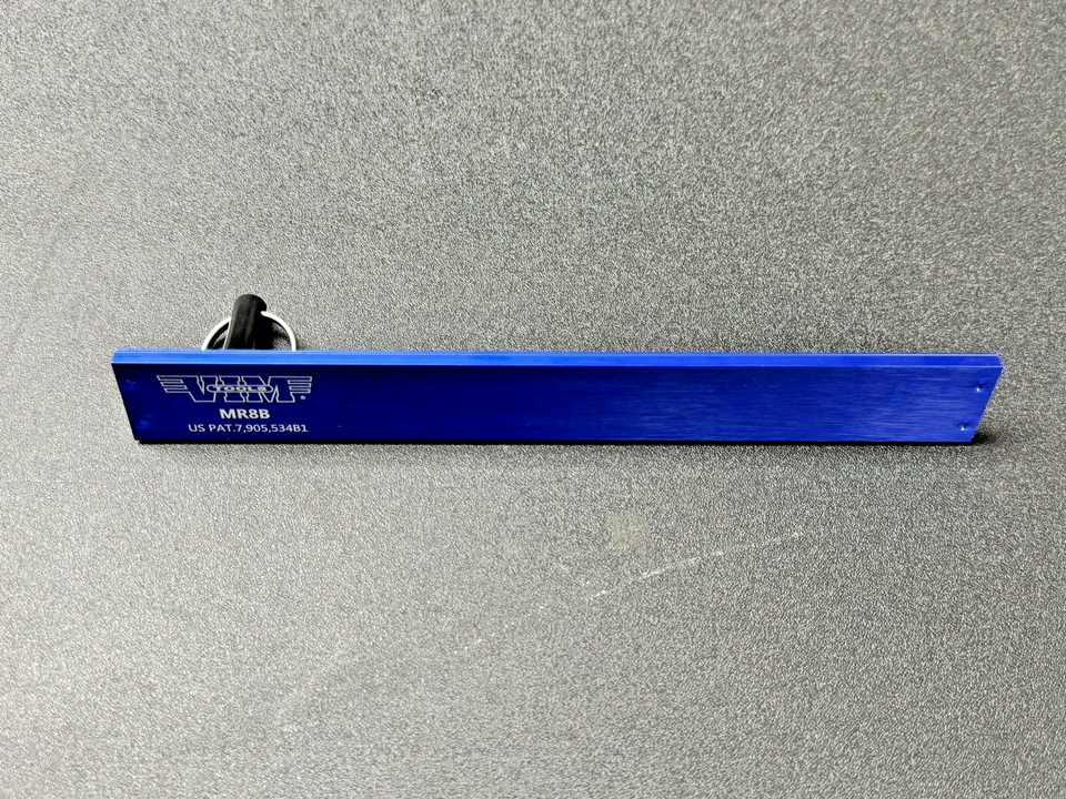 VIM 8" Blue Magrail Magnetic Socket and Tool Rail w/ Free Lifting Peg # ...