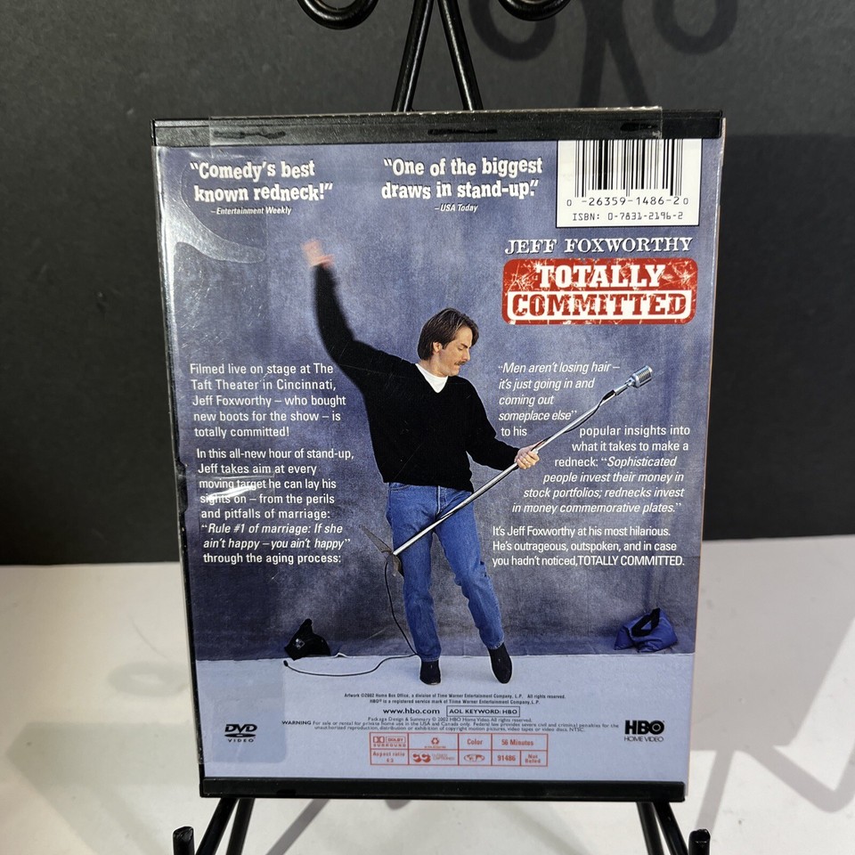 Jeff Foxworthy - Totally Committed (DVD, 2002) NEW SEALED! 26359148620 ...