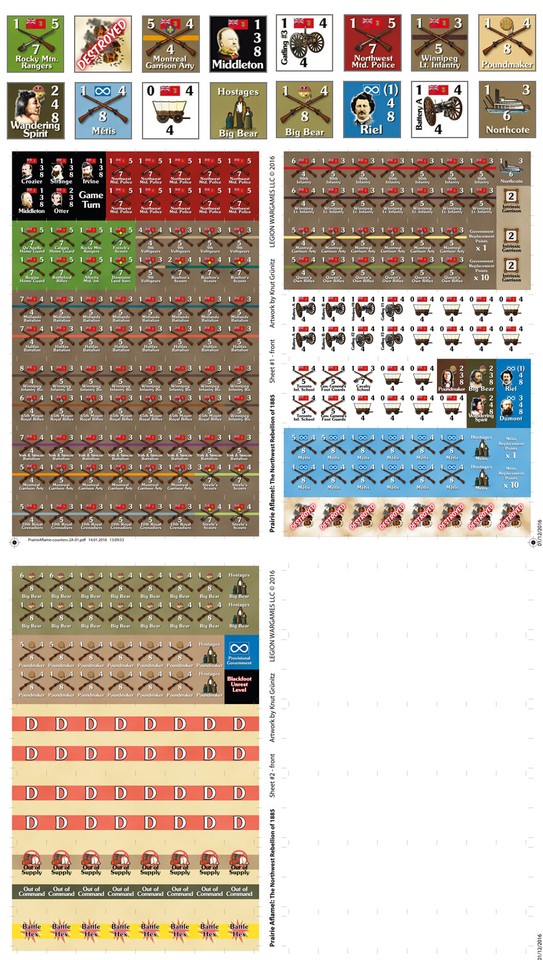 Legion Wargames Prairie Aflame! The Northwest Rebellion of 1885 2nd ...