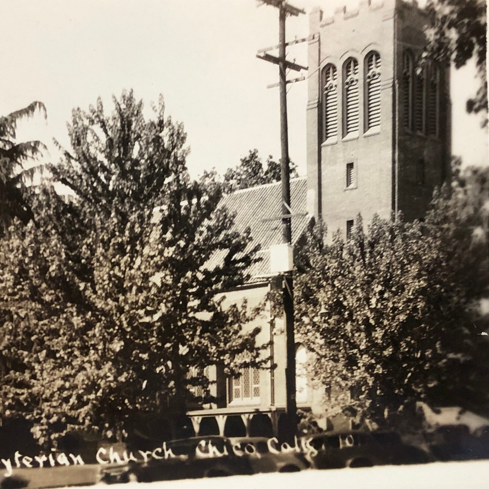 Vintage Real Photo Postcard Chico California Presbyterian Church Not ...