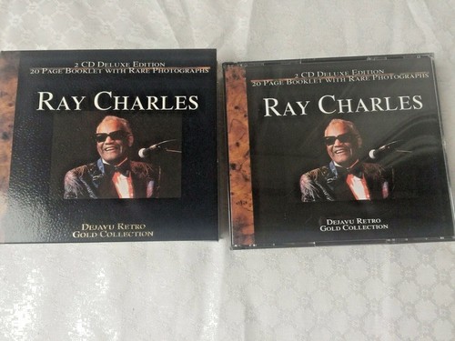 RAY CHARLES💿Dejavu Retro Gold Collection 2 CD Deluxe Edition BOX 20 ...