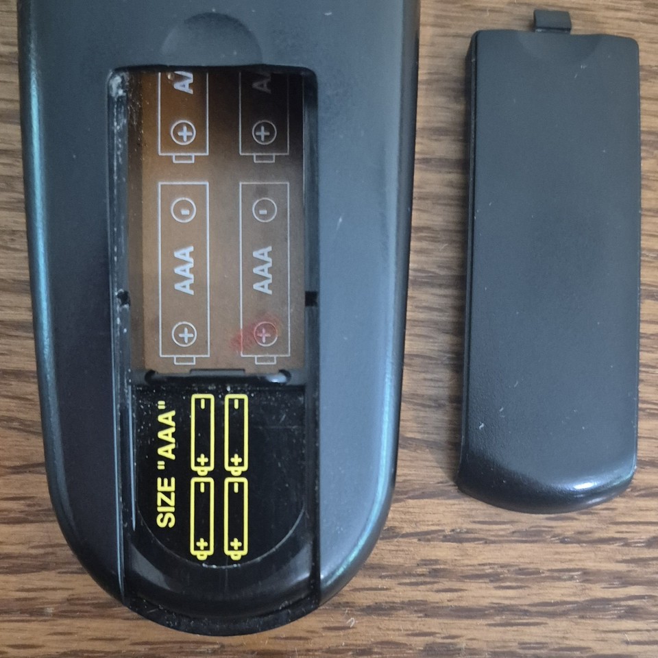 Dish Network EchoStar IR Remote 103602 Black Universal Control For TV ...