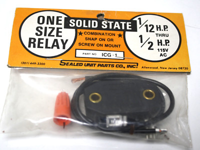 SUPCO ICG-1 Refrigeration Solid State Relay | eBay