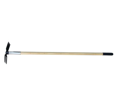 3 Prong Cultivator Weeding Hoe W/ Selected Hardwood Handle! Assembled ...