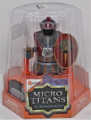 HEXBUG Micro Titans RC Brawler BOTs Centurion Spinning Fight style. New ...