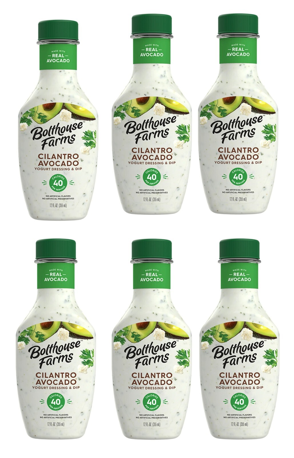 Avocado Cilantro Yogurt Dressing - Bolthouse Farms Creamy Dressing 6 ...