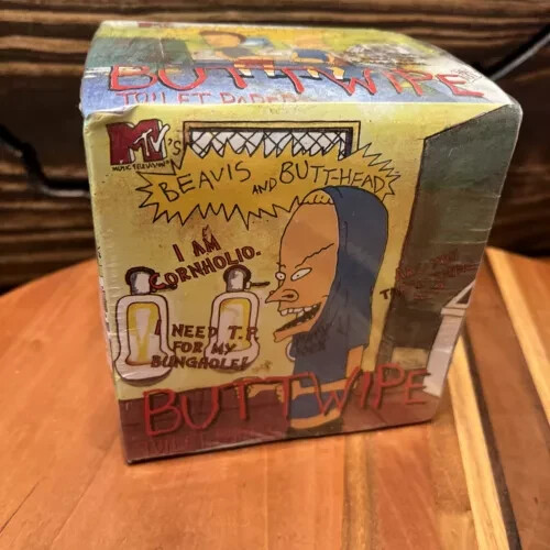 MTV Beavis And Butt-Head TP For My Bunghole! Toilet Paper Buttwipe ...