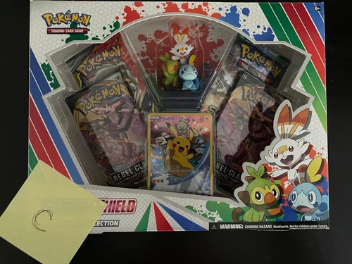 Pokemon Sword & Shield Figure Collection - Pikachu Promo Box - Sealed ...