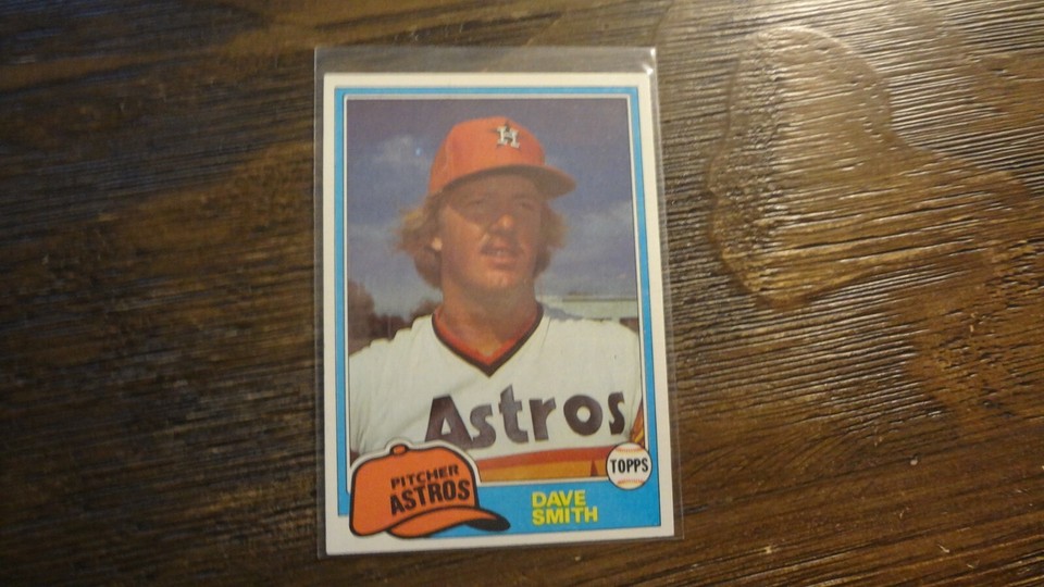 1981 TOPPS # 534 DAVE SMITH BASEBALL CARD | eBay