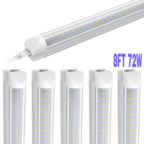T8 8FT LED Tube Light Bulbs 36W 72W 90W 6FT 4FT LED Shop Light Fixtures ...