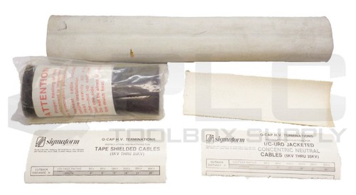 NEW SIGMAFORM STK-1525 MOLDED HEAT SHRINK TUBING KIT FOR 15KV | eBay