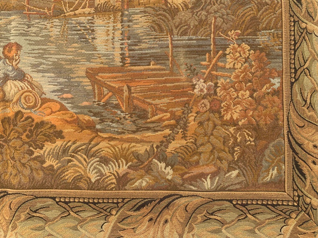Vintage Tapestry,Pictorial French Tapestry Stunning Tapestry Home Decor ...
