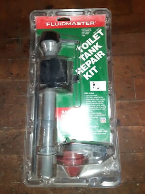 Fluidmaster 400C Toilet Tank Fill Valve & Flapper Kit Toilet Repair Kit ...