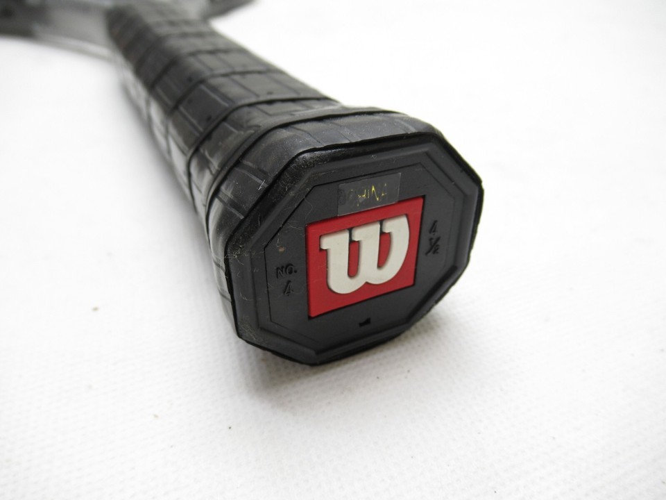 WILSON HAMMER 3.4 TITANIUM STRETCH TENNIS RACQUET (4 1/2) LONG STORAGE ...