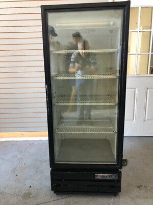 True GDM-12 White, Glass Door Refrigerated Merchandiser one-section. | eBay