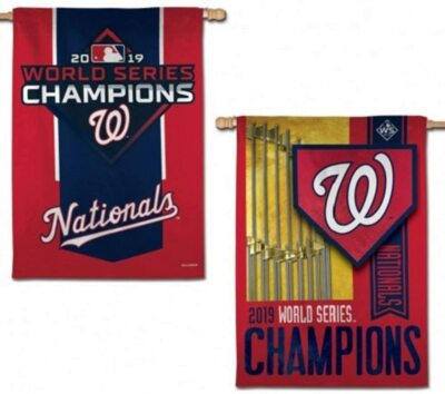 MLB Washington Nationals 2019 World Series Champs 2-Side 28" x 40 ...