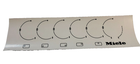 MIELE gas cooktop control panel print stickers Decal & Logo.’..’ | eBay