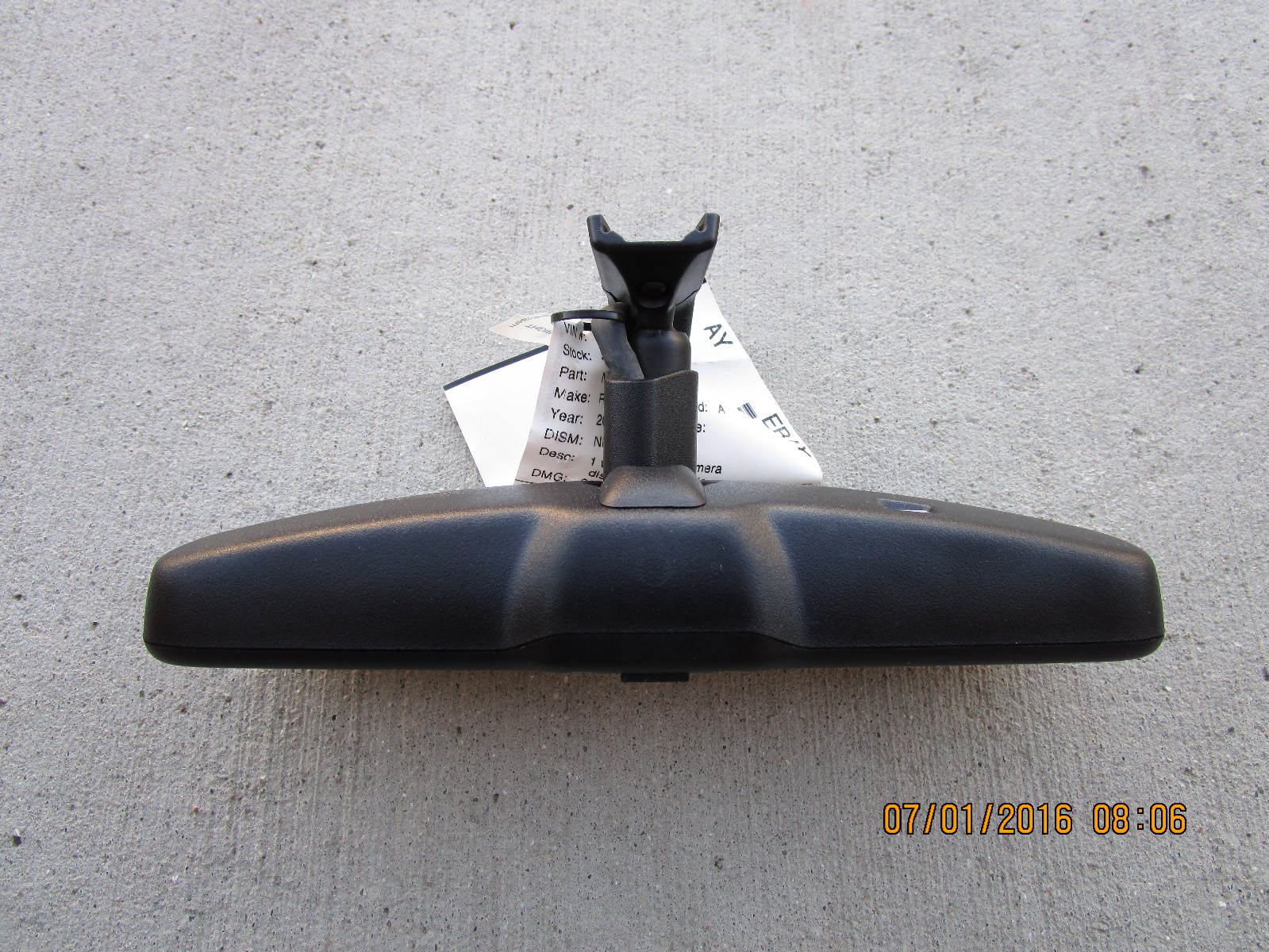 08 - 12 TOYOTA FJ CRUISER REAR VIEW MIRROR WITH BACK UP CAMERA LCD ...