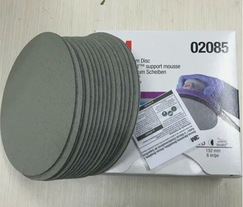 For 3M 02085 Trizact Hookit 6 Inch P3000 Grit Foam Disc Automotive 1 ...