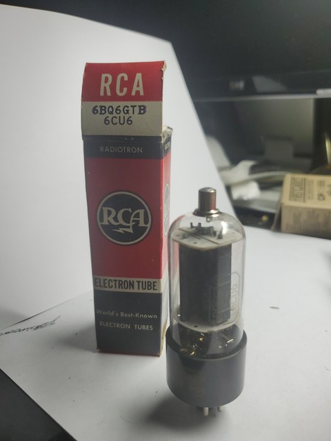 6bq6gtb / 6cu6 NOS Vacuum Tube RCA for sale online | eBay