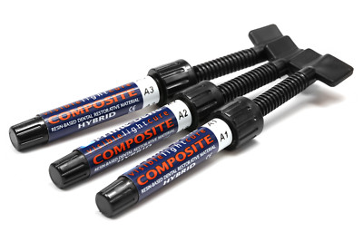 Prime Dent Light Cure Hybrid Composite 4.5 g - 001-001 All Shades | eBay