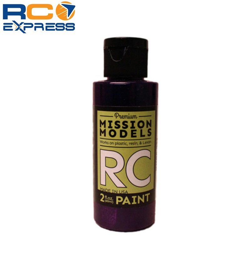 Mission Models Iridescent Purple Water-Based Rc Airbrush Paint 2oz ...