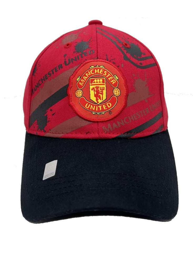 Man United Manchester United F.C. Official Adjustable Splat Hat / Cap ...