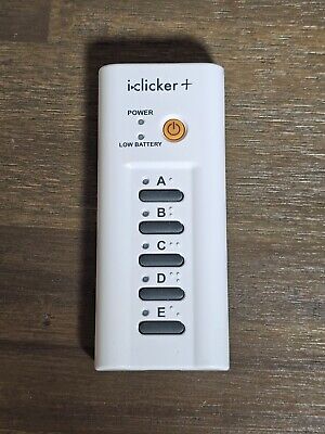 iClicker + Plus Student Response Remote Control Model RLR15 W | eBay