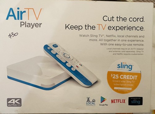 AirTV Streaming Media Player HD 4K Sling Netflix Google Play UIW4010ECH | eBay