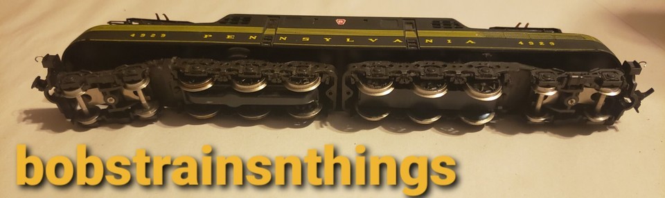 Vintage HO Scale AHM/Rivarossi GG1 Pennsylvania Green #4929 Locomotive ...