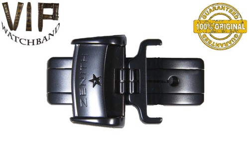 NEW OEM Authentic Deployant Clasp ZENITH 18 mm Titanium Black UVP 750 ...
