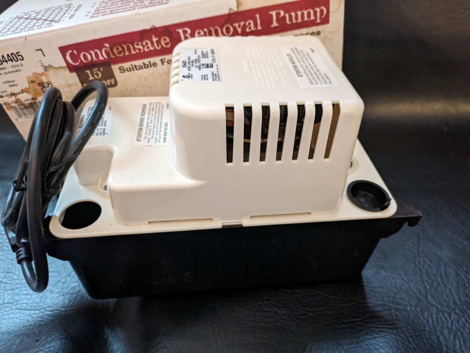 Little Giant VCMA-15ULS Series 1/50 HP Condensate Extraction Pump for ...