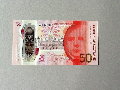 Scotland P-134a 50 Pounds 2020 AA Prefix | eBay