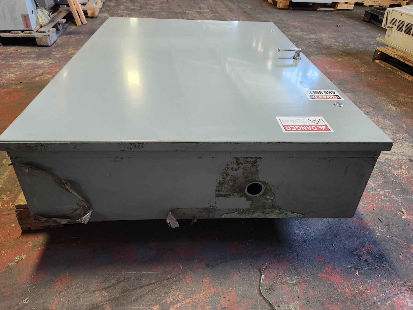 😎 SQUARE D 800 AMP MAIN BREAKER I-LINE PANELBOARD 600 VAC 24 CIRCUIT ...