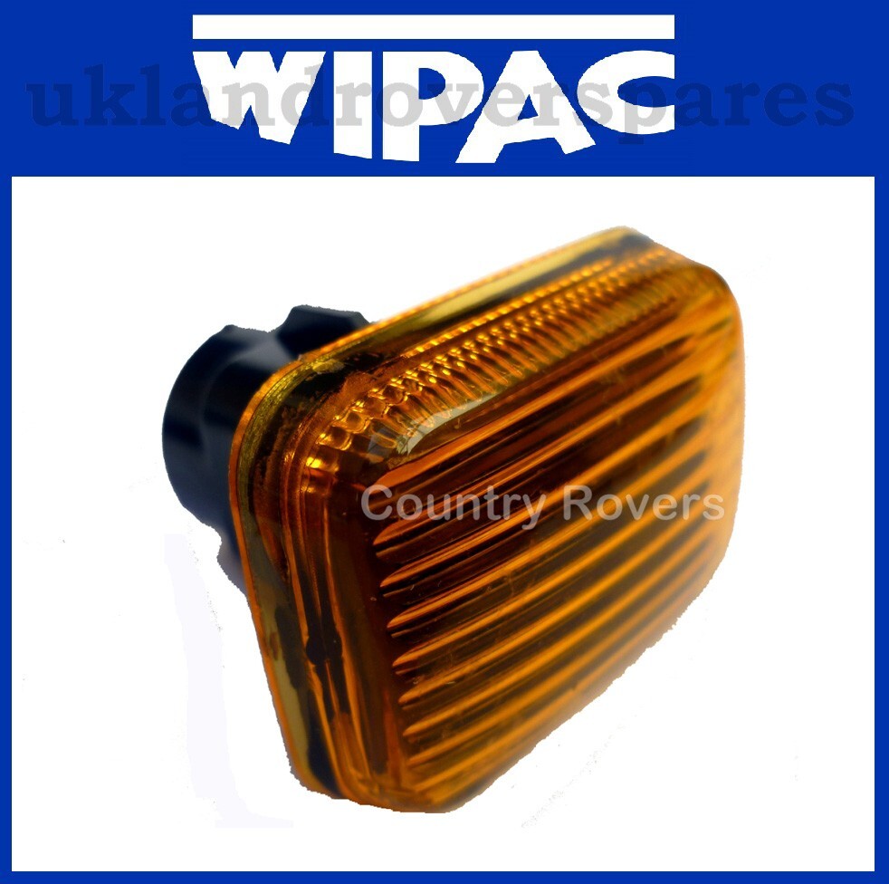 LAND ROVER DEFENDER AMBER SIDE REPEATER LAMP - SIDE INDICATOR LAMP ...