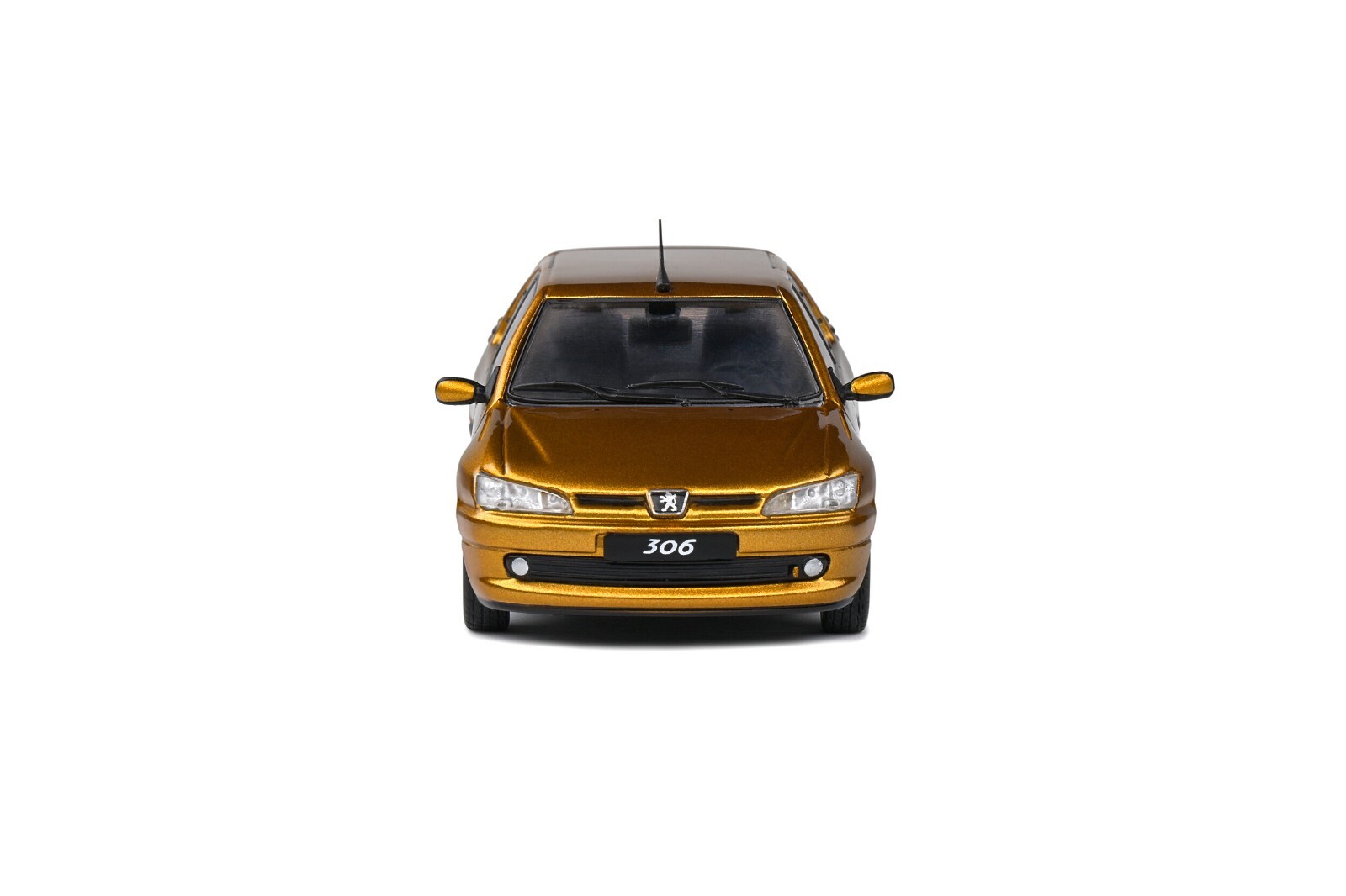 LOT 2 PEUGEOT 306 S16 GOLD METALLIC + BLUE METTALLIC 1994 1/43 Neuf en ...