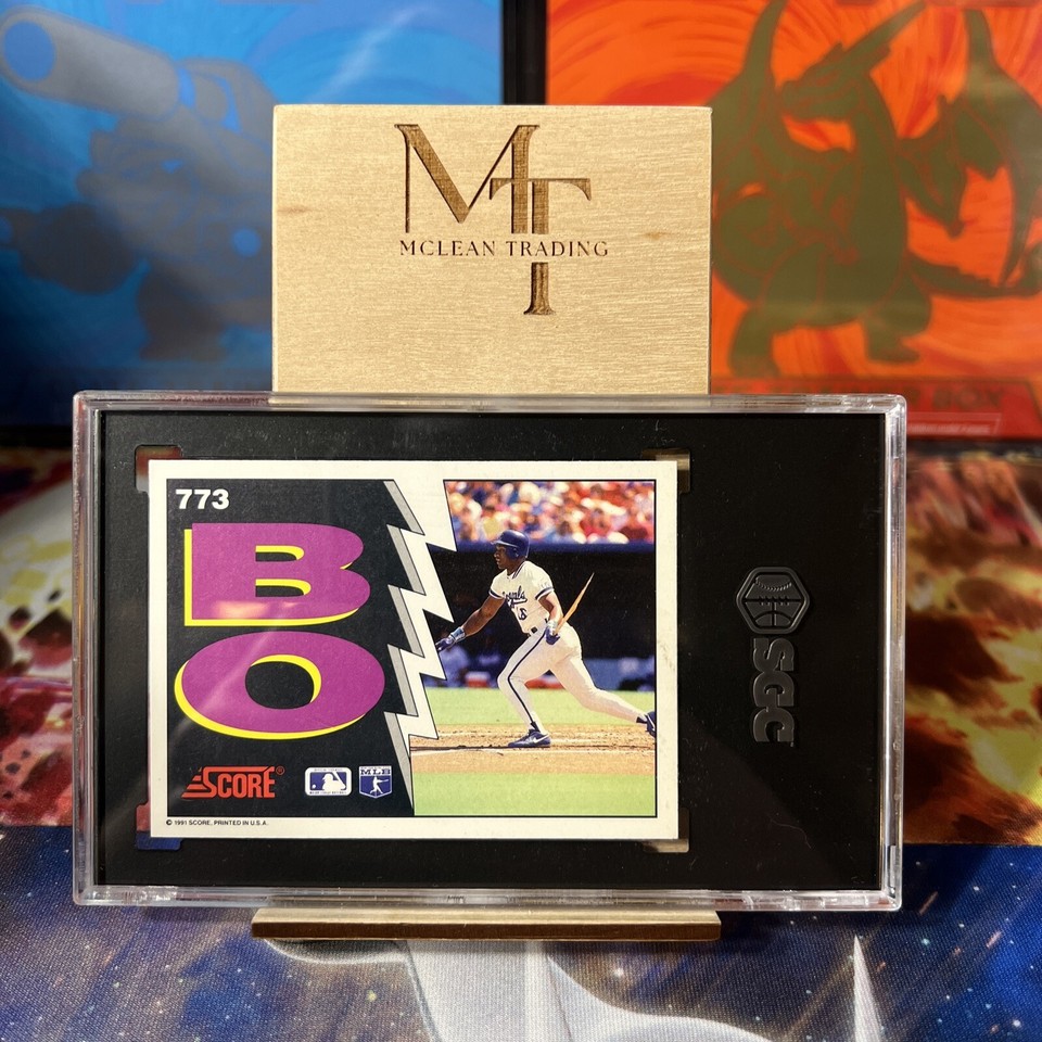 1991 Score Bo Jackson No. 773 Bo Breaker SGC 9 Mint | eBay