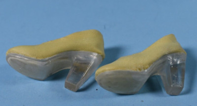 Ashton Drake BJD Doll Shoes Yellow High Heel Shoes 1.8" | eBay