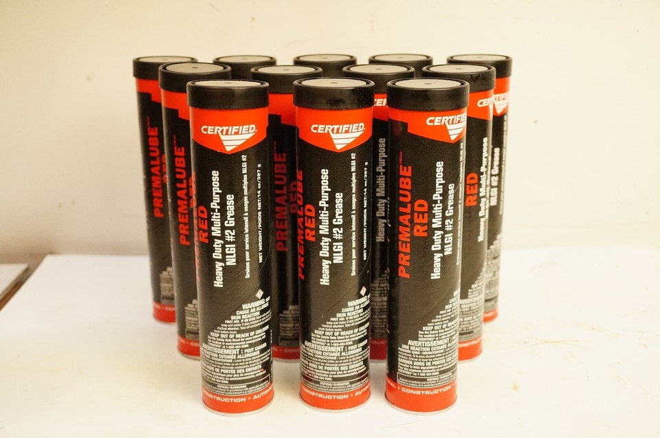 Certified Labs Grease Premalube Red Heavy Duty Multi-Purpose NLGI #2 H2 ...