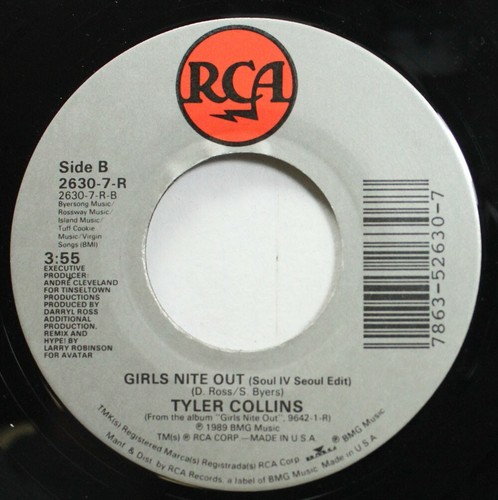 Soul 45 Tyler Collins - Girls Nite Out / Girls Nite Out On Rca | eBay