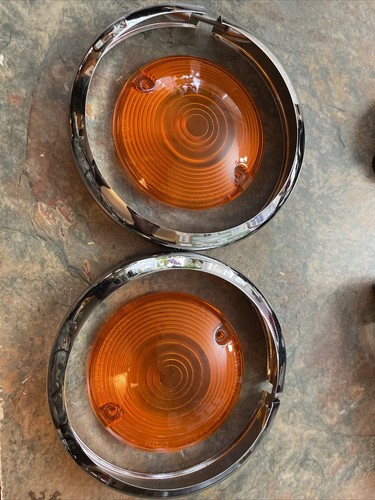 Turn Signal Amber Lens Cover Harley davison Touring Glide | eBay