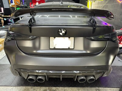 Genuine ADRO BMW G82 M4 AT-S Swan Neck Wing Carbon Fiber With Original ...