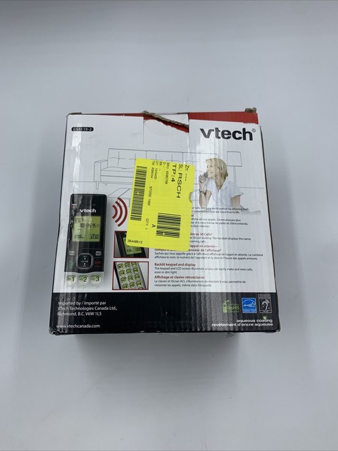VTech CS5119-2 DECT 6.0 2 Handset Cordless Phone with Caller ID - Gray ...