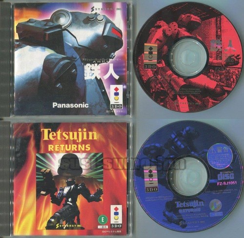 PANASONIC 3DO TETSUJIN RETURNS SET JAPAN JAPANESE GAME | eBay