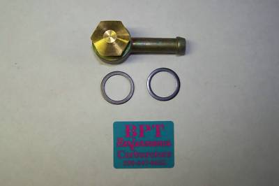 HOLLEY BANJO FUEL INLET FITTING 9/16" DIAMETER THREADS - 90 DEGREE | eBay