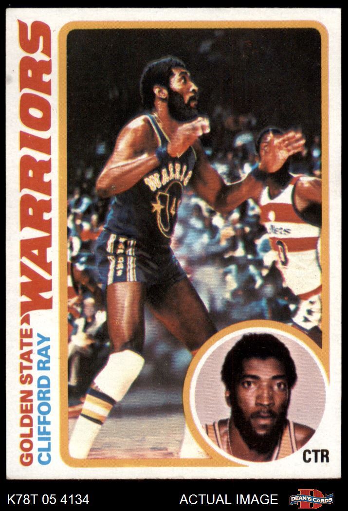 1978 Topps #131 Clifford Ray Warriors Oklahoma 4.5 - VG/EX+ K78T 05 ...