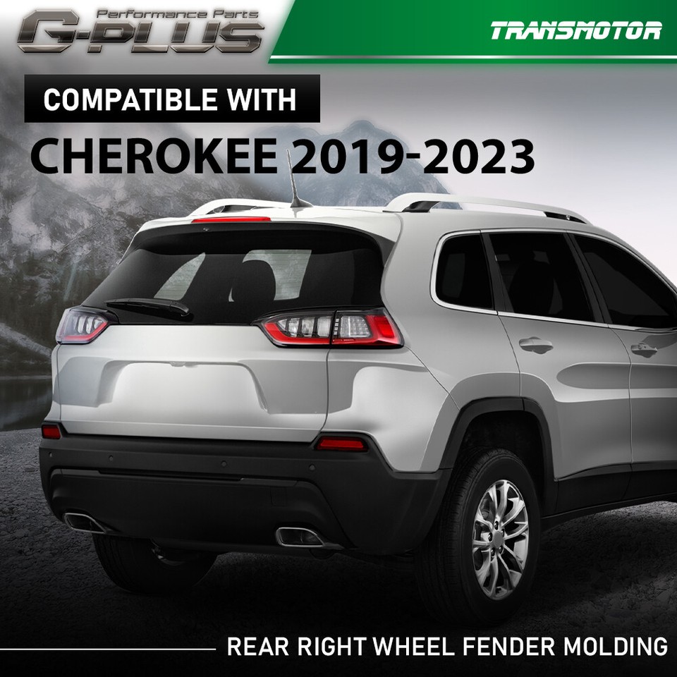 Fit For 2019-2023 Jeep Cherokee Rear Right Wheel Fender Flare Molding ...