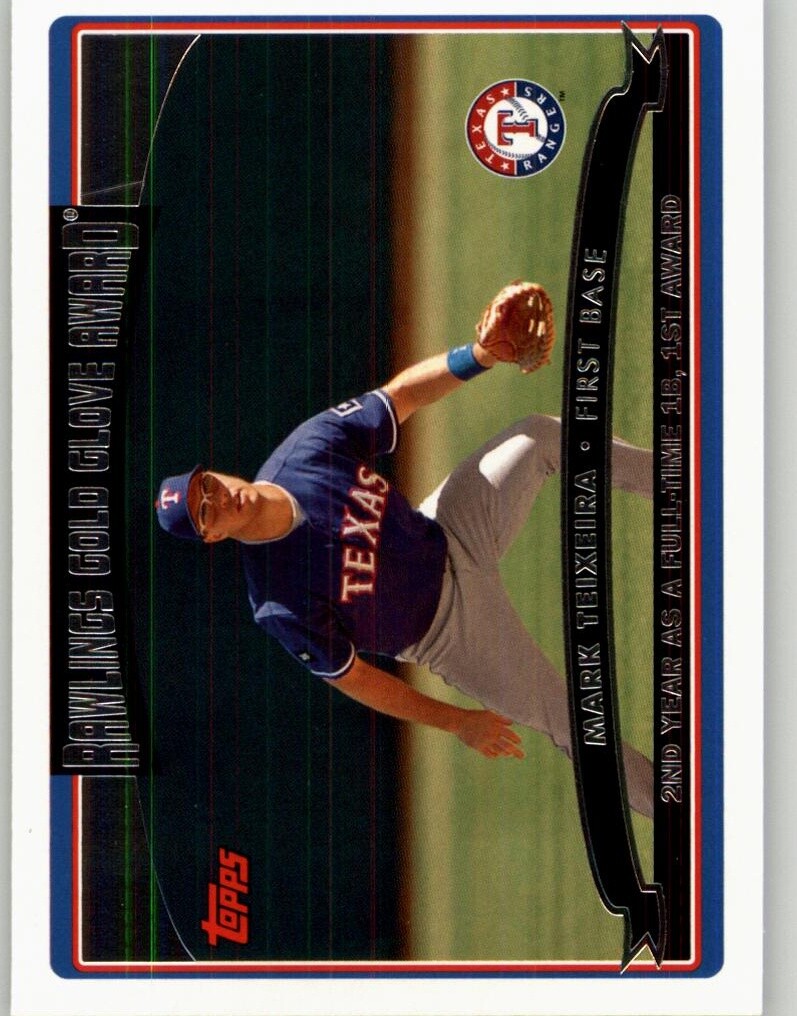 2006 Topps Mark Teixeira #244 SN Texas Rangers | eBay
