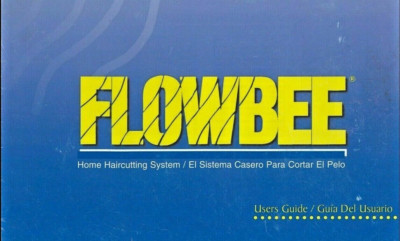 Flowbee Precision Home Haircutting System User's Manual Instructions Guide & PDF | eBay